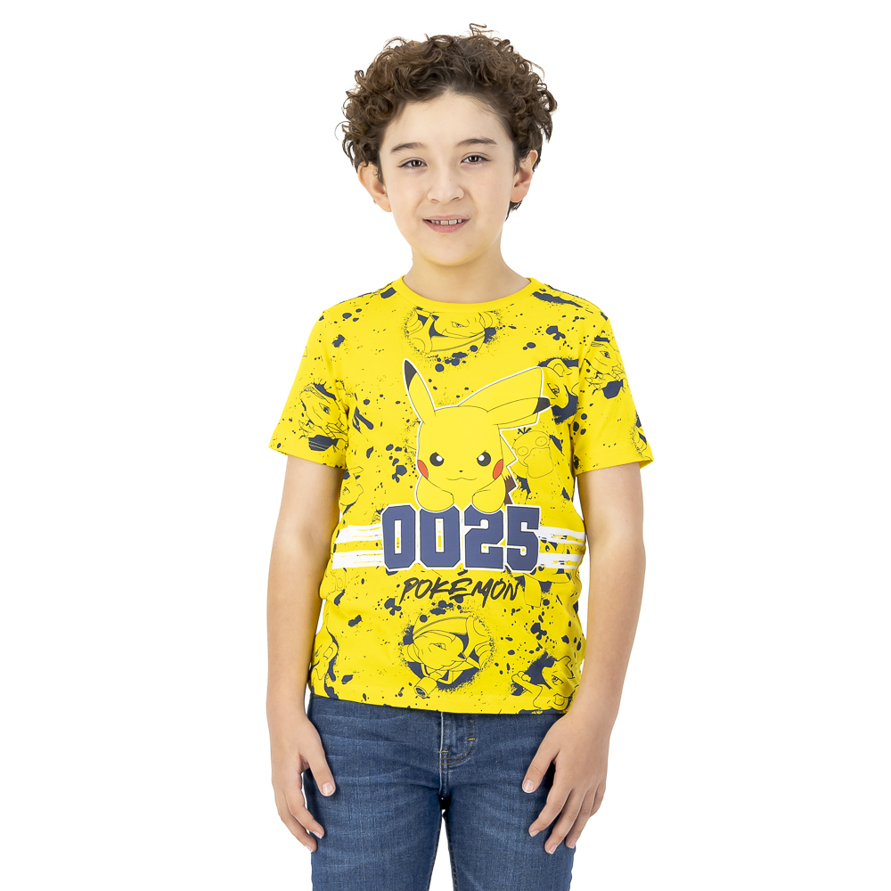 Playera Pokémon Niño Con Estampado De Pikachu | DelSol