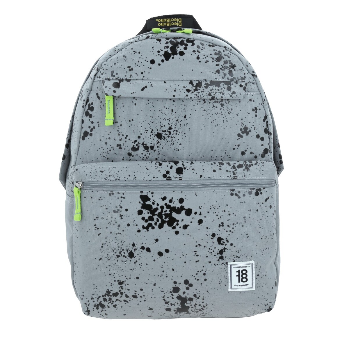 Mochila Grande 1818 Colors Gris con Negro | DelSol