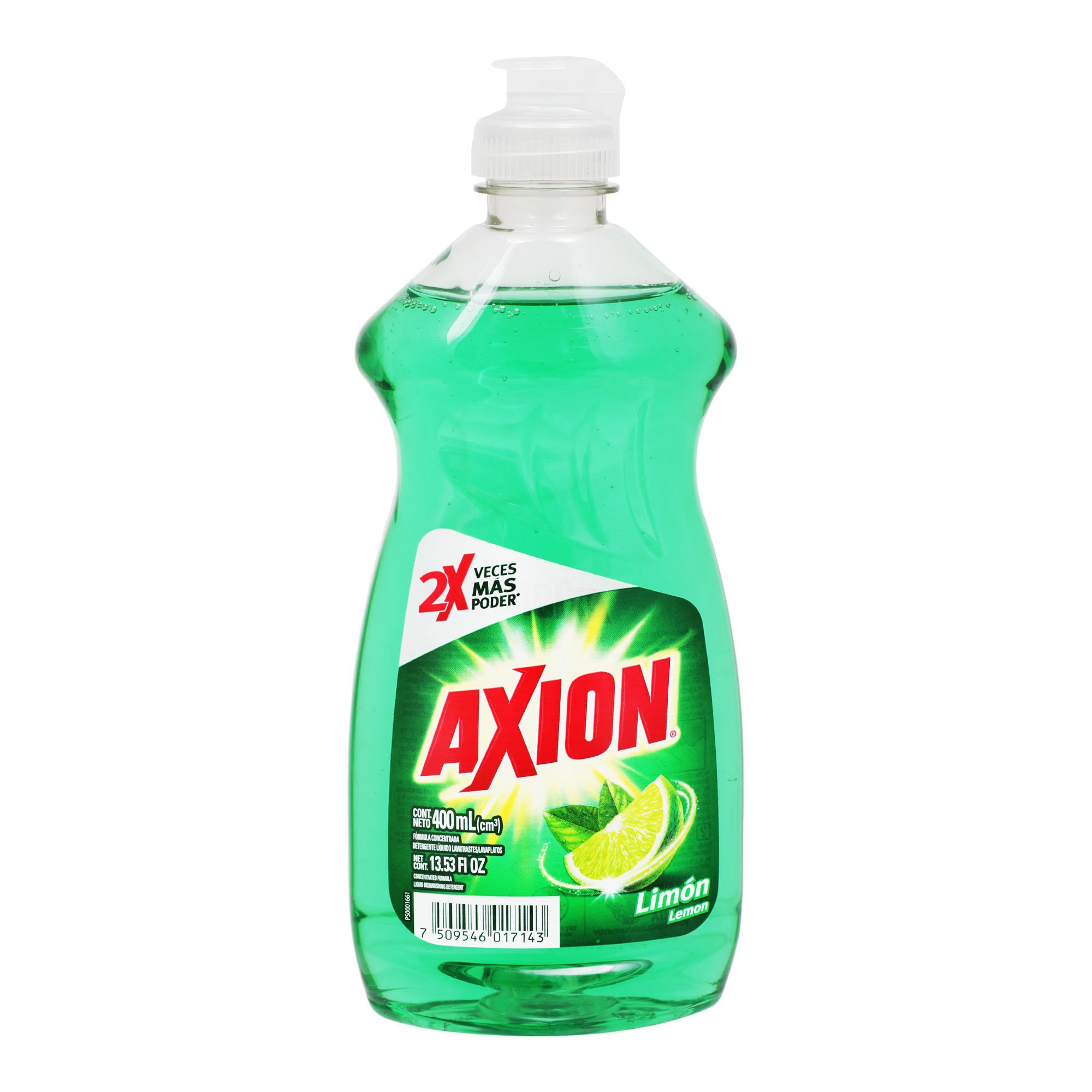 Lavatrastes Líquido Axion Limón 400 ml | DelSol