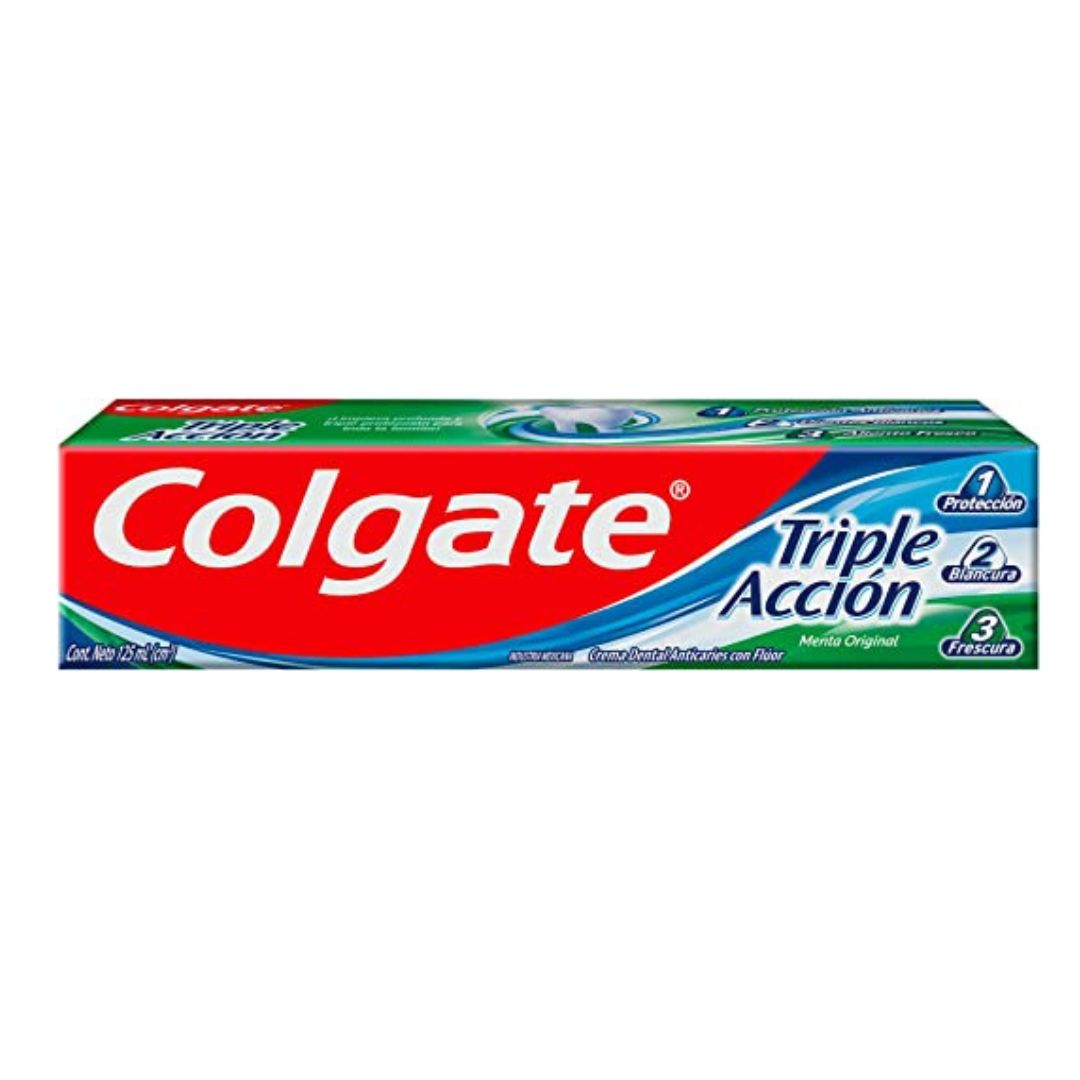 Pasta Dental Colgate Triple Acción 125 ml | DelSol