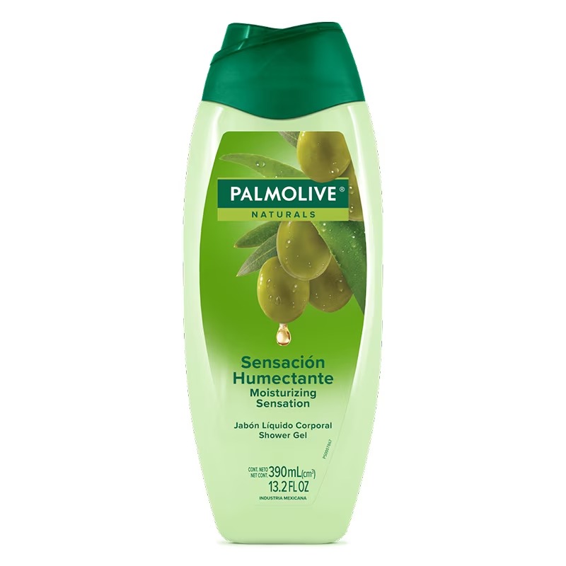 Jabón Líquido Corporal Palmolive Naturals Oliva y Aloe Vera 390 ml | DelSol