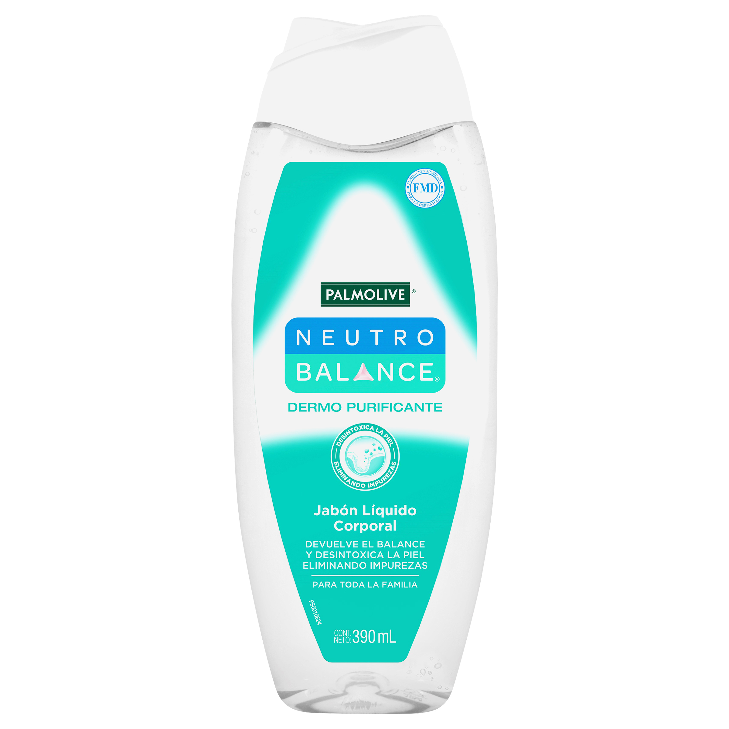 Jabón Líquido Corporal Palmolive Neutro Balance Dermo Purificante 390 ...