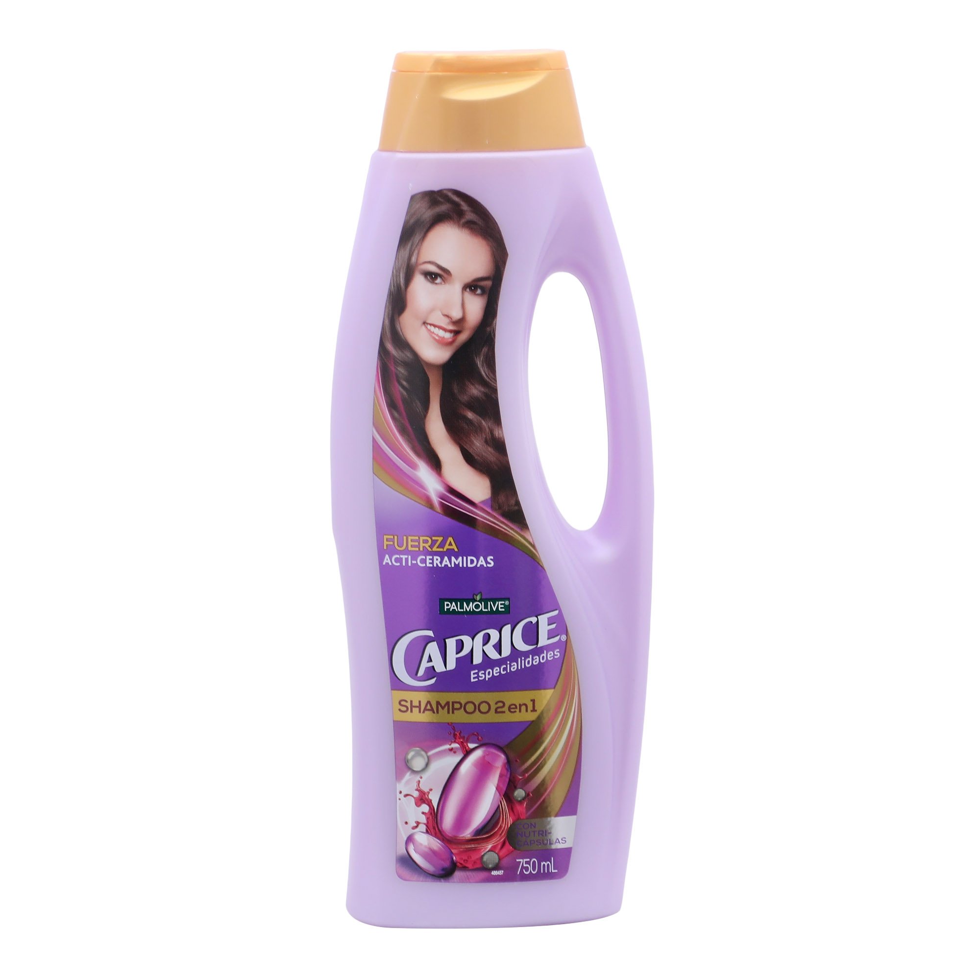 Shampoo 2 en 1 Caprice Especialidades Fuerza Acti-Ceramidas 750 ml | DelSol