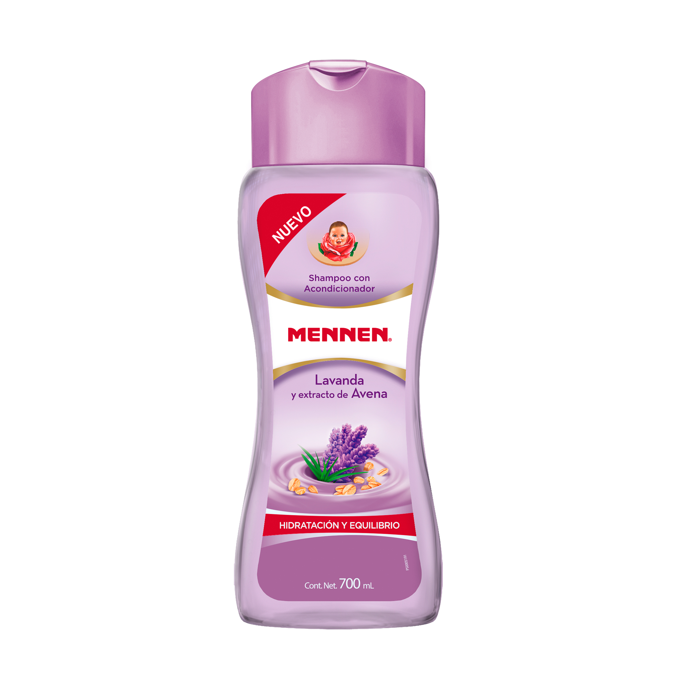 Shampoo Mennen Hidratación y Equilibrio 700 ml | DelSol