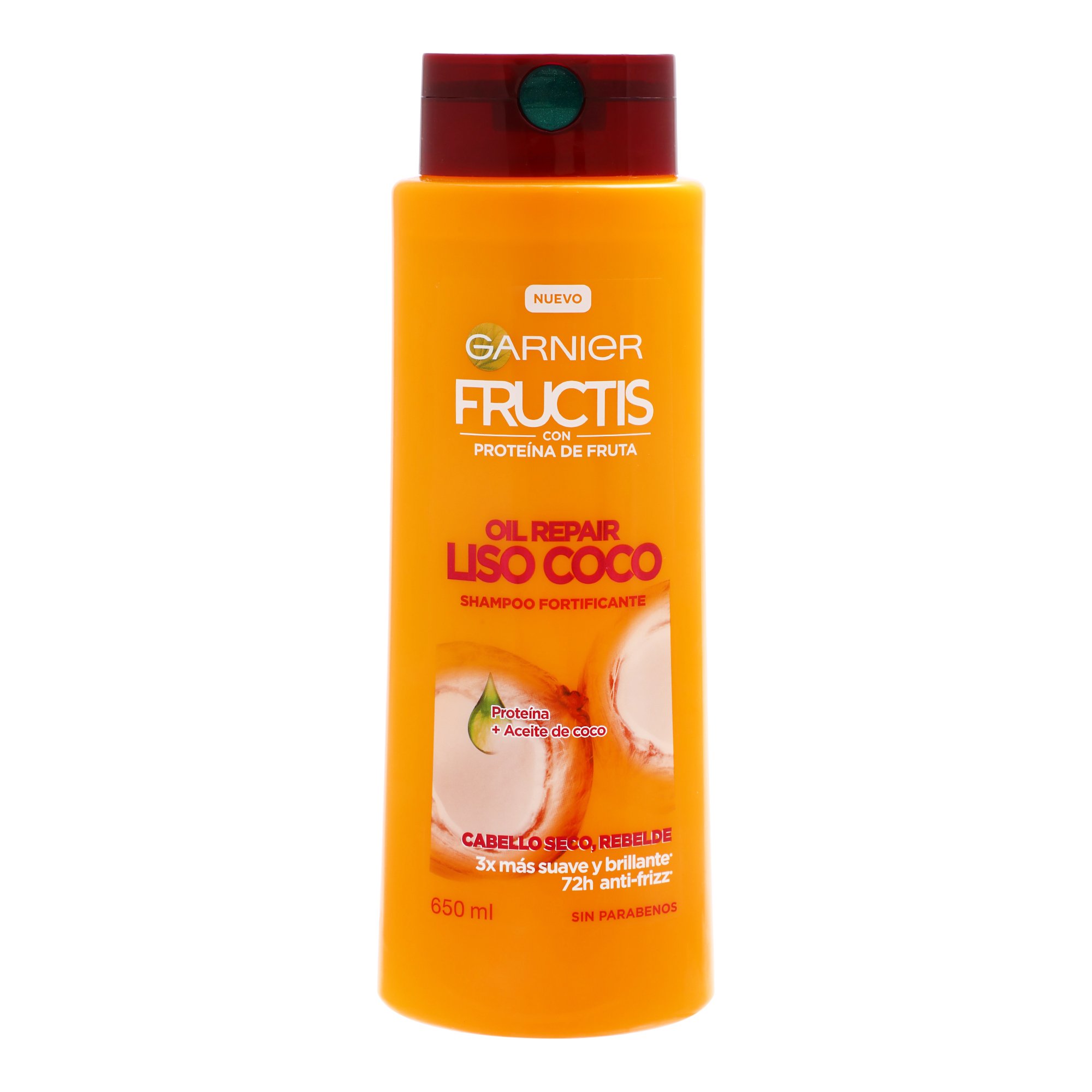 Shampoo Garnier Fructis Oil Repair Liso Coco 650 ml | DelSol