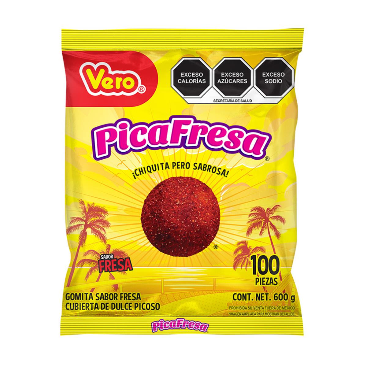 Bolsa de Gomitas Ricolino Picafresas 100 Piezas | DelSol