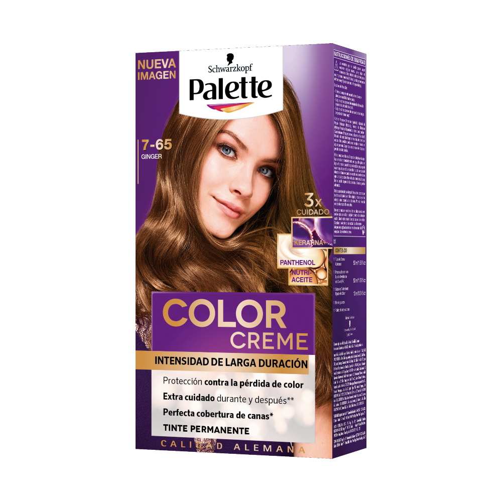 Tinte para Cabello Palette Color Creme Tono Chocolate Moca | DelSol