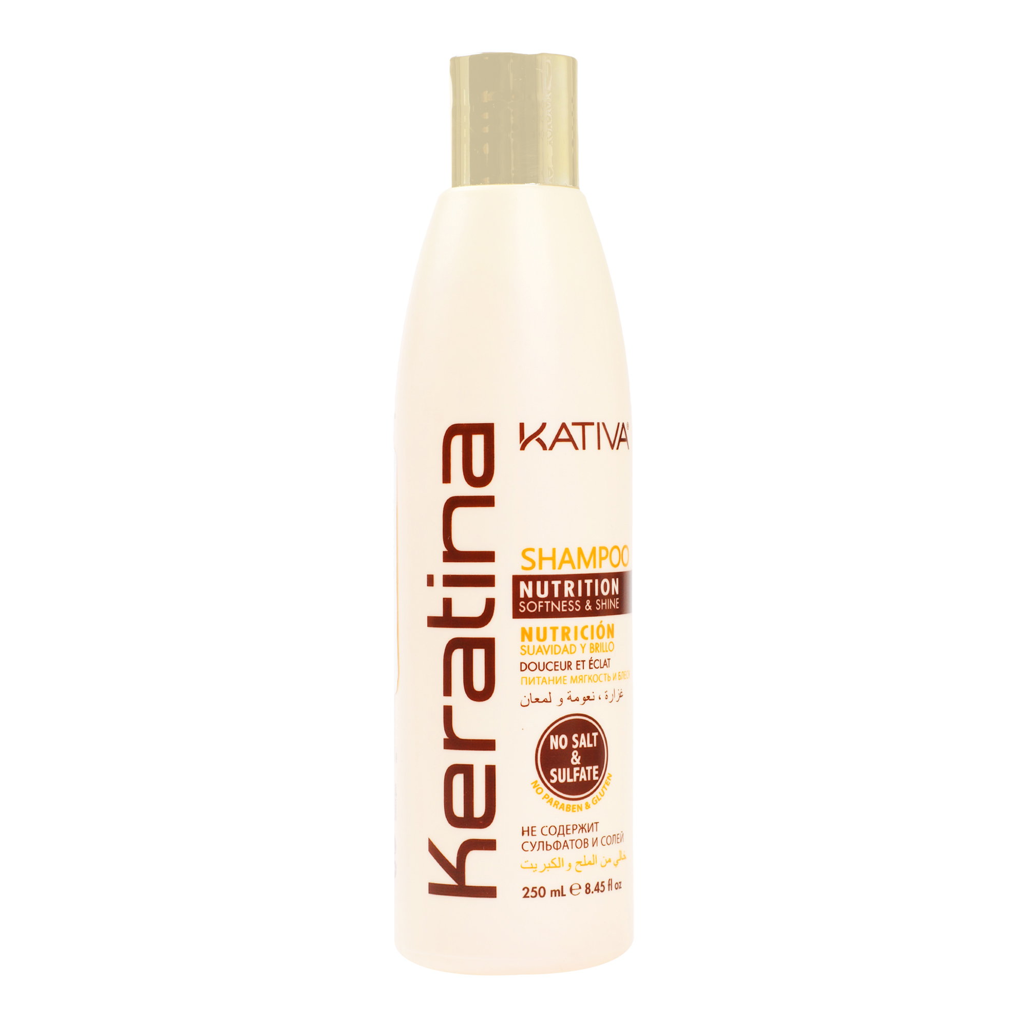 Shampoo Kativa Keratina Nutrición 250ml | DelSol
