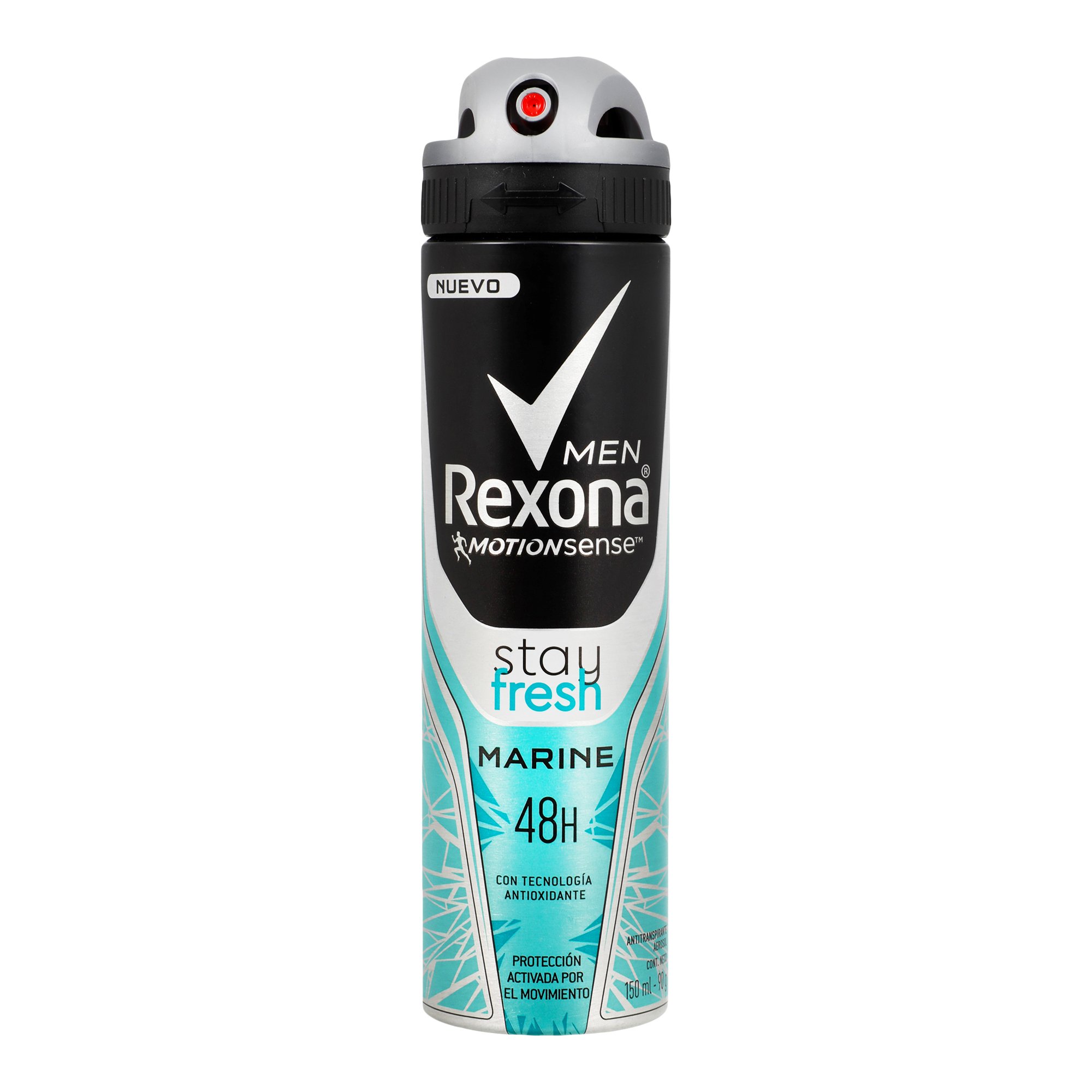 Desodorante en Aerosol Rexona Men Stay Fresh Marine 150 ml | DelSol