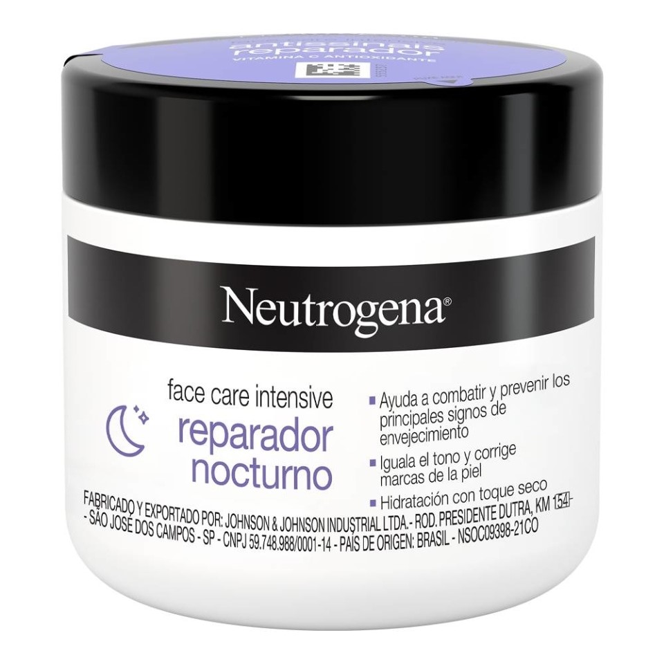 Crema Facial Neutrogena Reparador Nocturno 100 g | DelSol