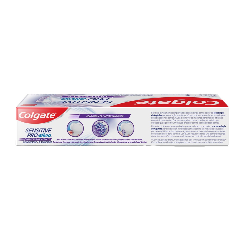 Pasta Dental Colgate Sensitive Pro Whitening 90gr | DelSol