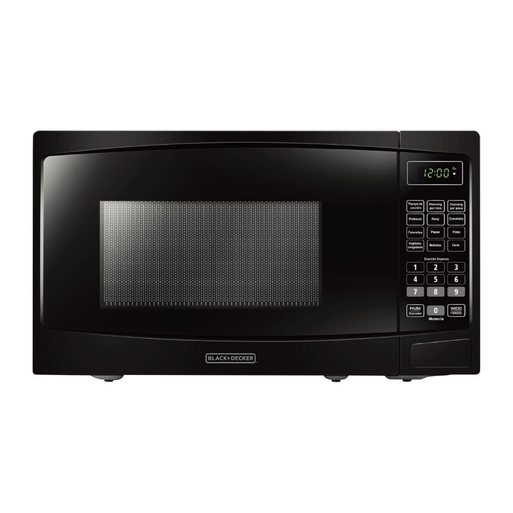 Horno de Microondas Black+Decker 1.1 Pies Negro | DelSol