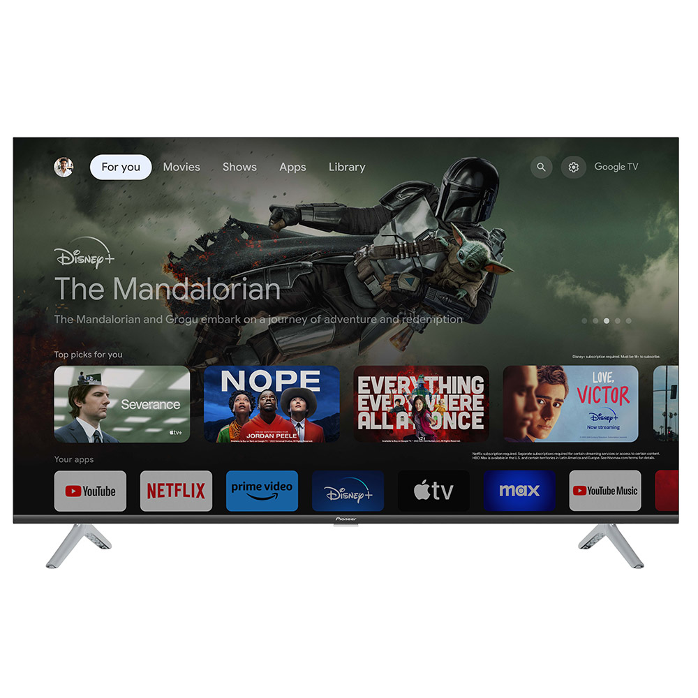 Pantalla Pioneer Google TV 43 Pulgadas UHD PLE-43G23UHD | DelSol