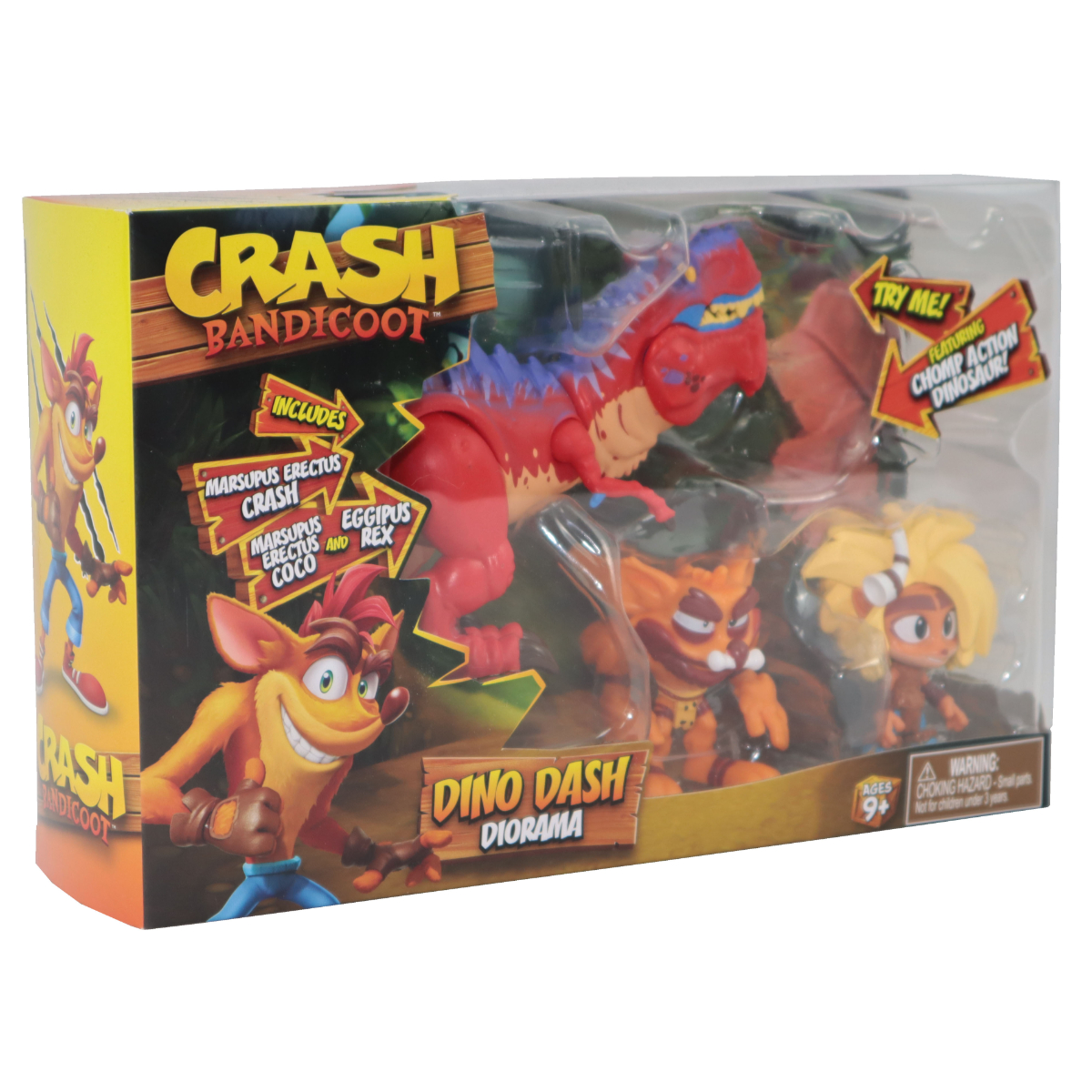 Set Diorama Dino Dash HeadStart Crash Bandicoot | DelSol