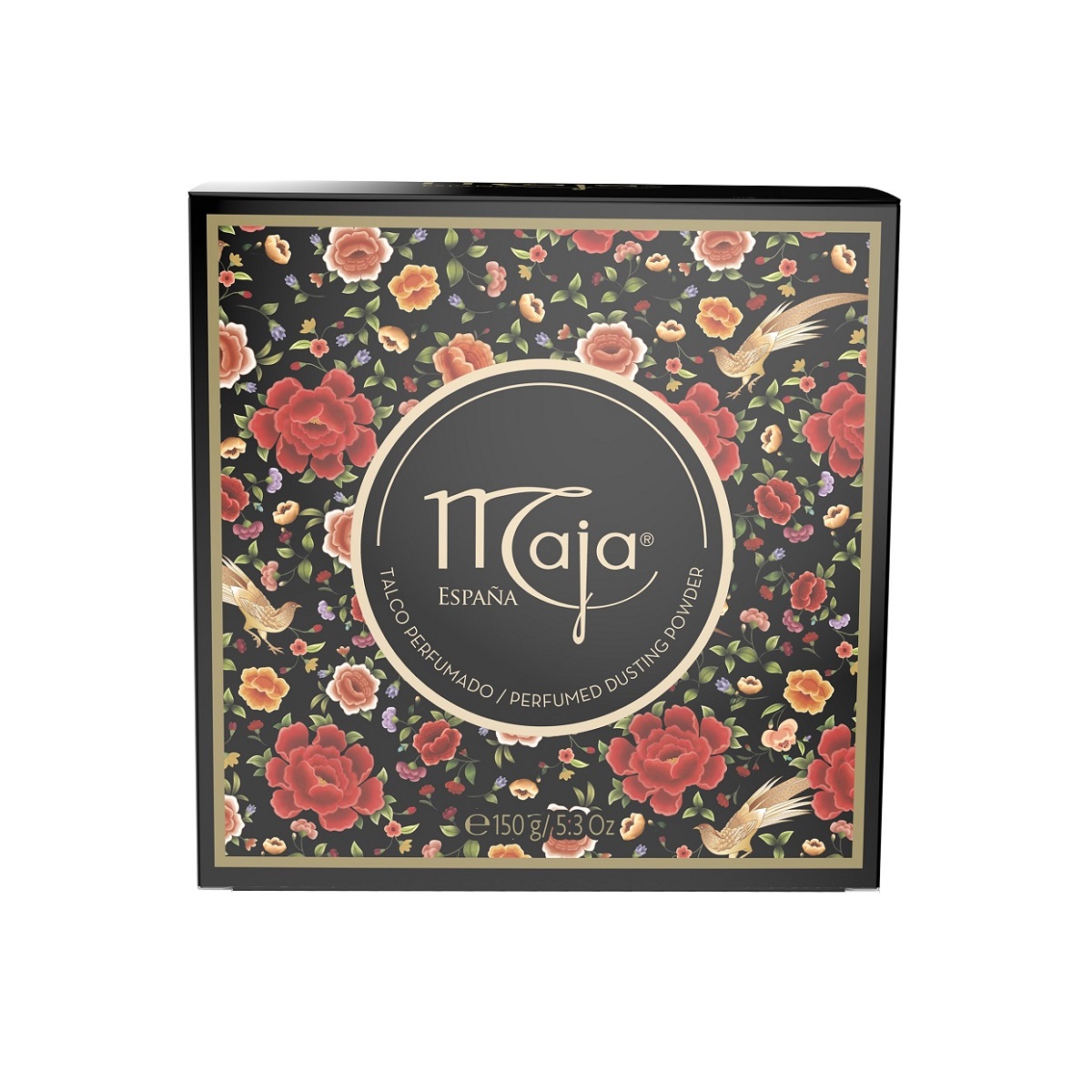 Talco Perfumado Maja Clásico con Talquera 150 g | DelSol