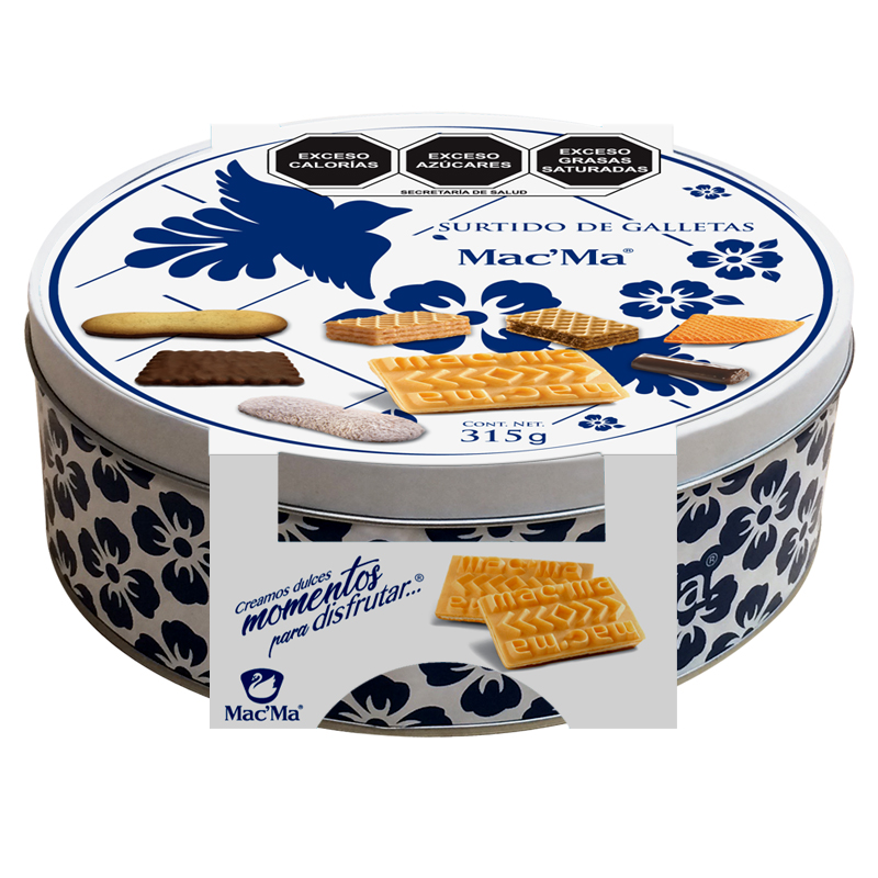Galletas Mac'Ma Surtido Golondrinas 315 g | DelSol