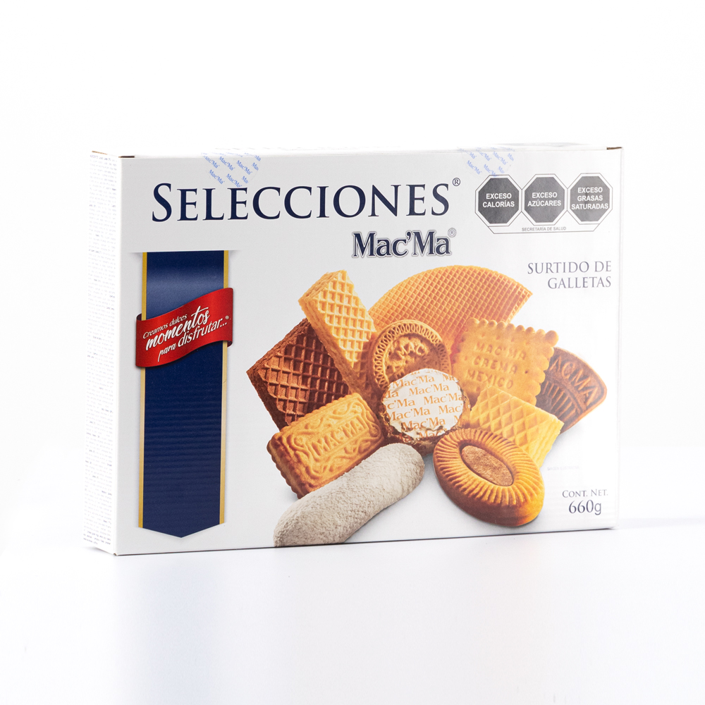 Surtido de Galletas Mac'Ma Selecciones 660 g | DelSol