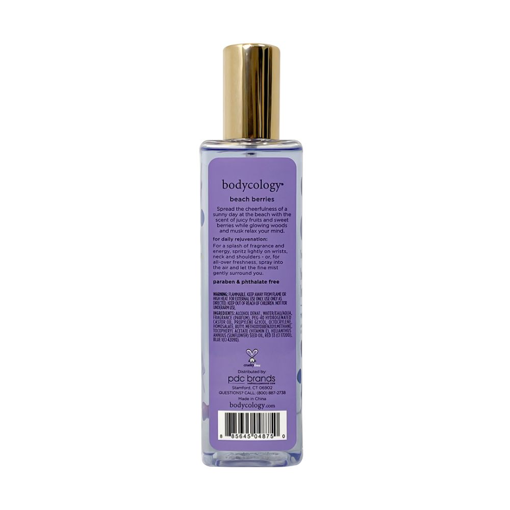 Fragancia Corporal Bodycology Beach Berries 237 ml | DelSol