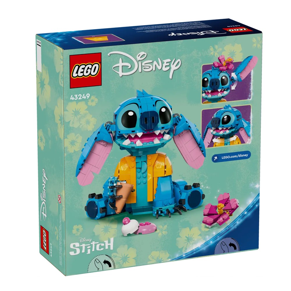 Figura Armable Lego Disney Stitch Con Cono De Helado | DelSol