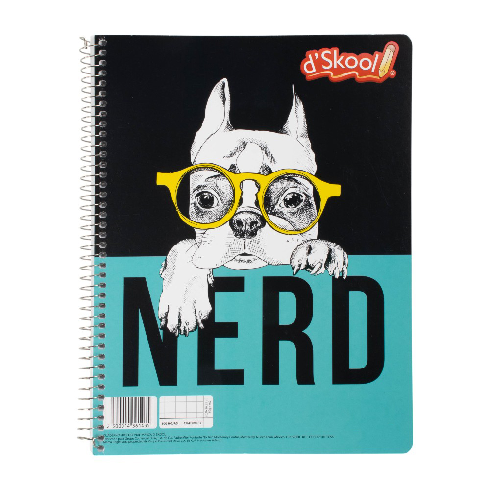 Cuaderno Profesional d'Skool Style Raya 100 Hojas | DelSol