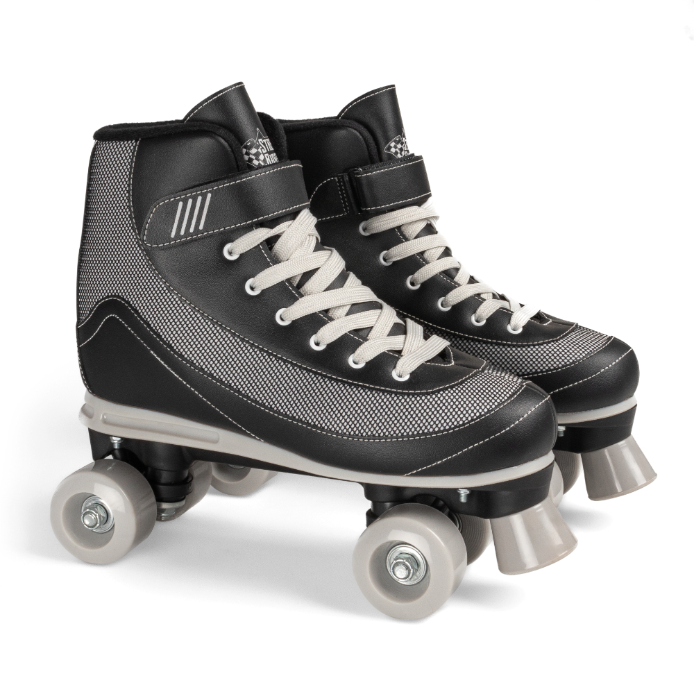 Patines Cuatro Ruedas Street Riders Talla 26 Negro | DelSol