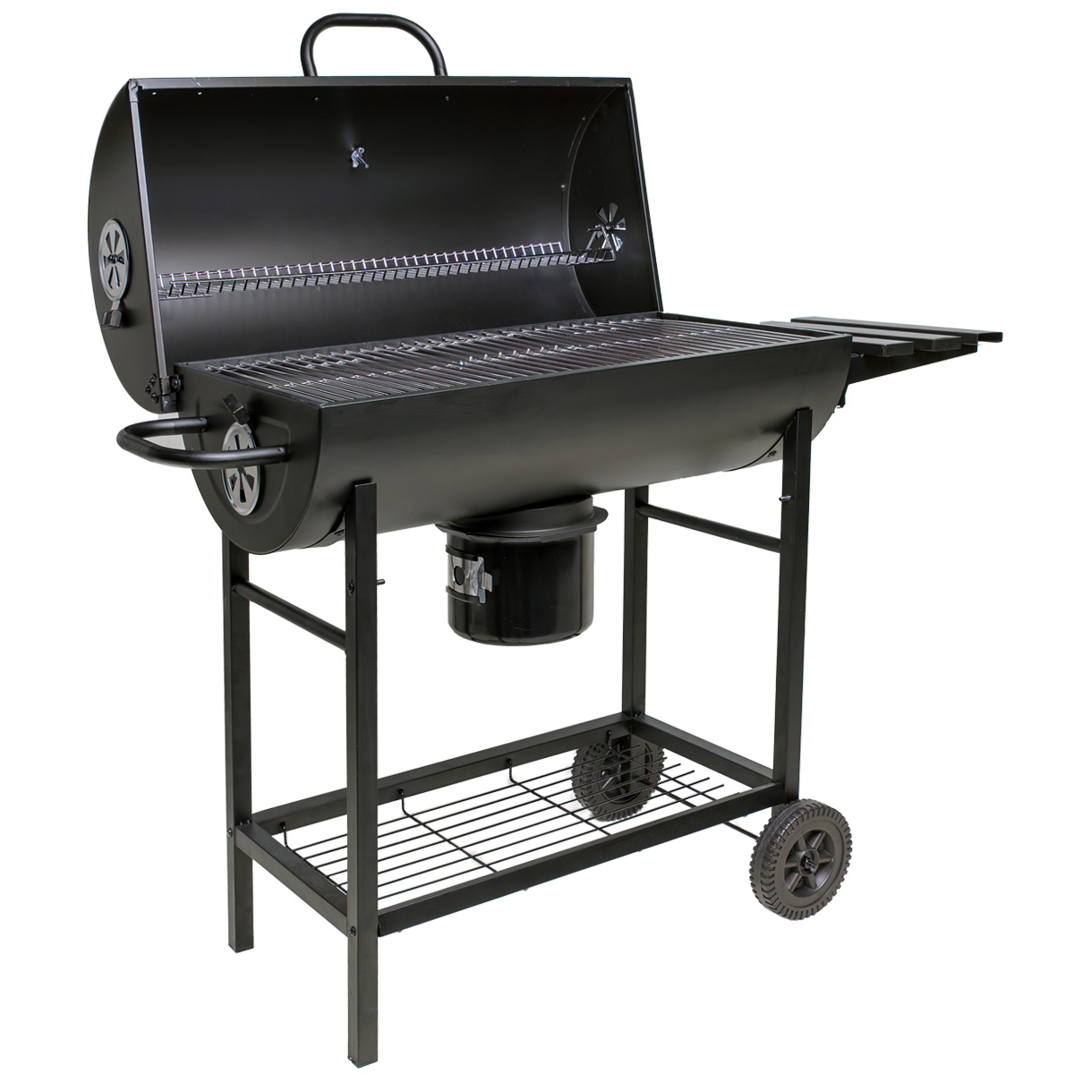 Asador Best Home Tipo Barril Negro | DelSol