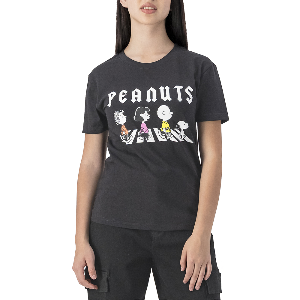 Playera Peanuts Mujer Diseño Snoopy En Pecho Con Leyenda | DelSol