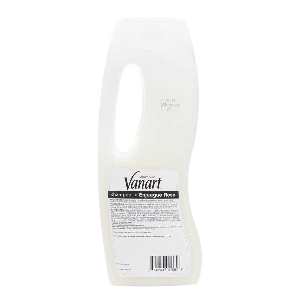 Shampoo 2 en 1 Vanart Crecimiento 750 ml | DelSol