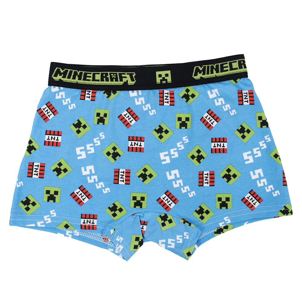 3 Pack De Boxers Minecraft Niño Diseño Full Print | DelSol