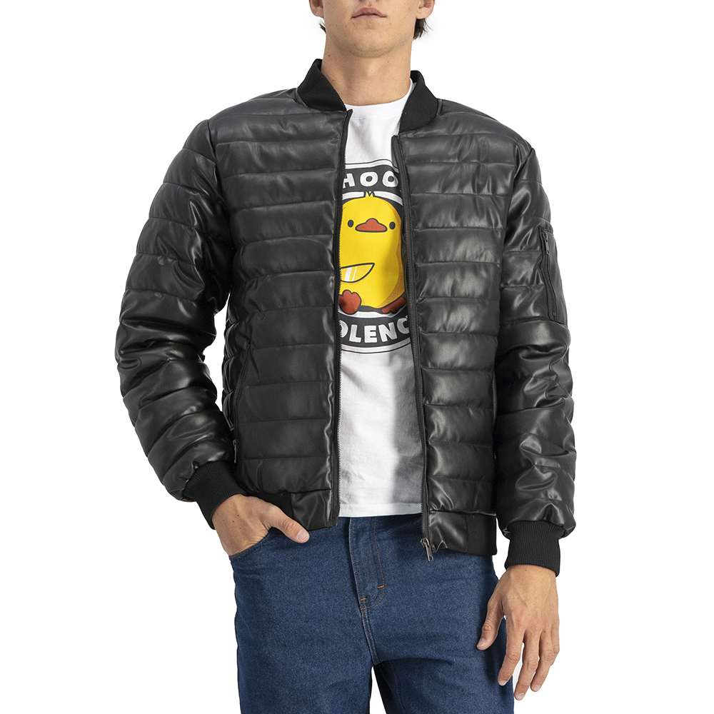 Chamarra Capitonada Hummo Hombre Ajuste En Puños | DelSol