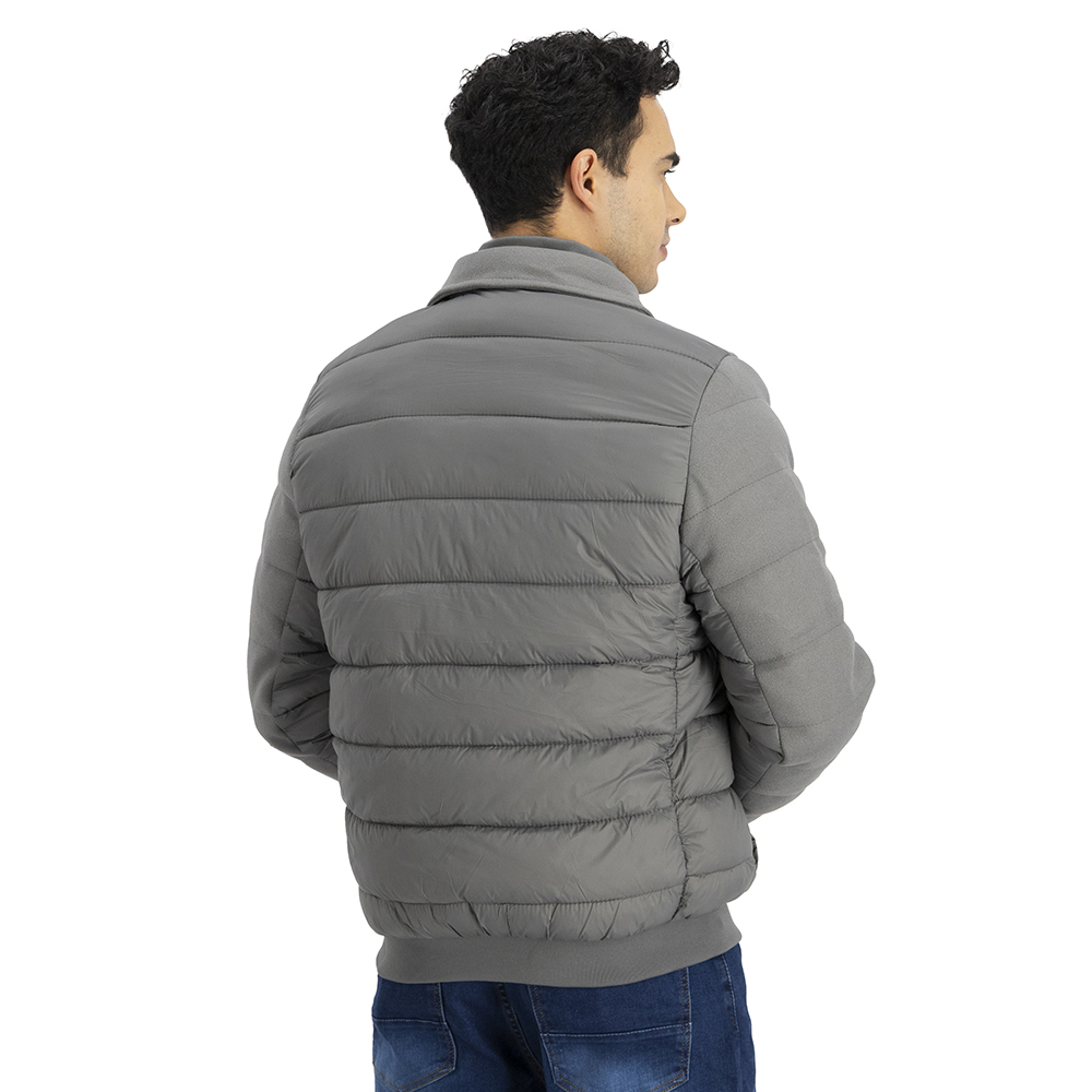 Chamarra Capitonada Hummo Hombre Bolsas En Pecho | DelSol