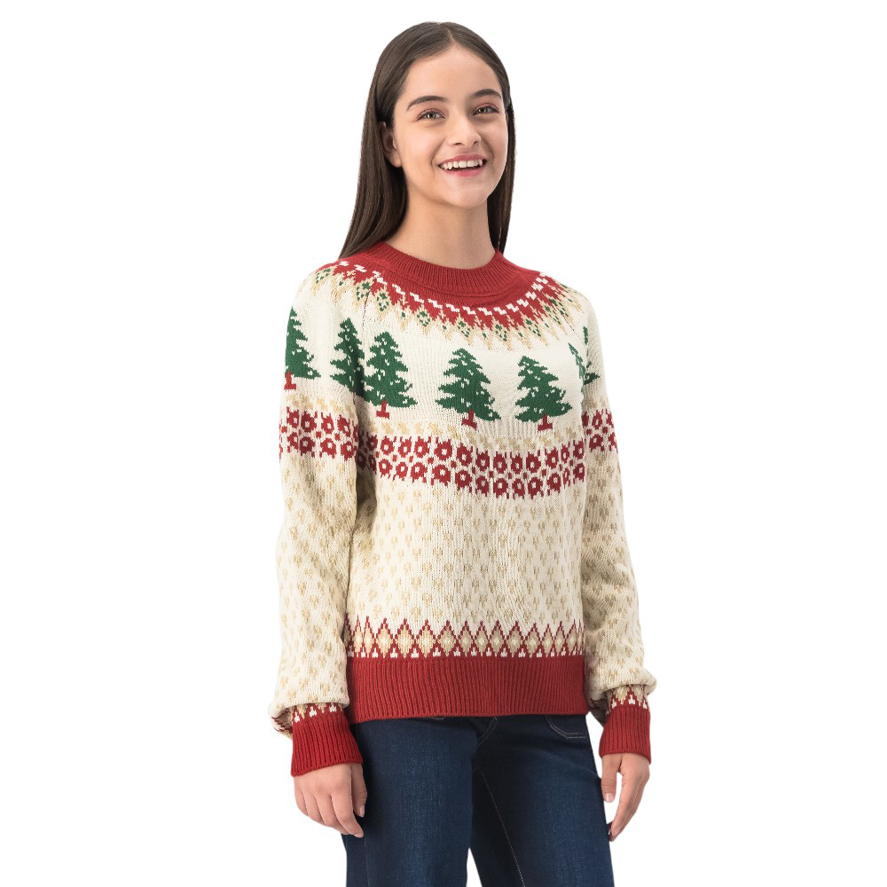 Suéter Red Sky Mujer Diseño Navideño | DelSol