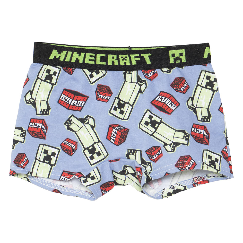 3 Pack De Boxer Minecraft Niño Diseño Full Print | DelSol