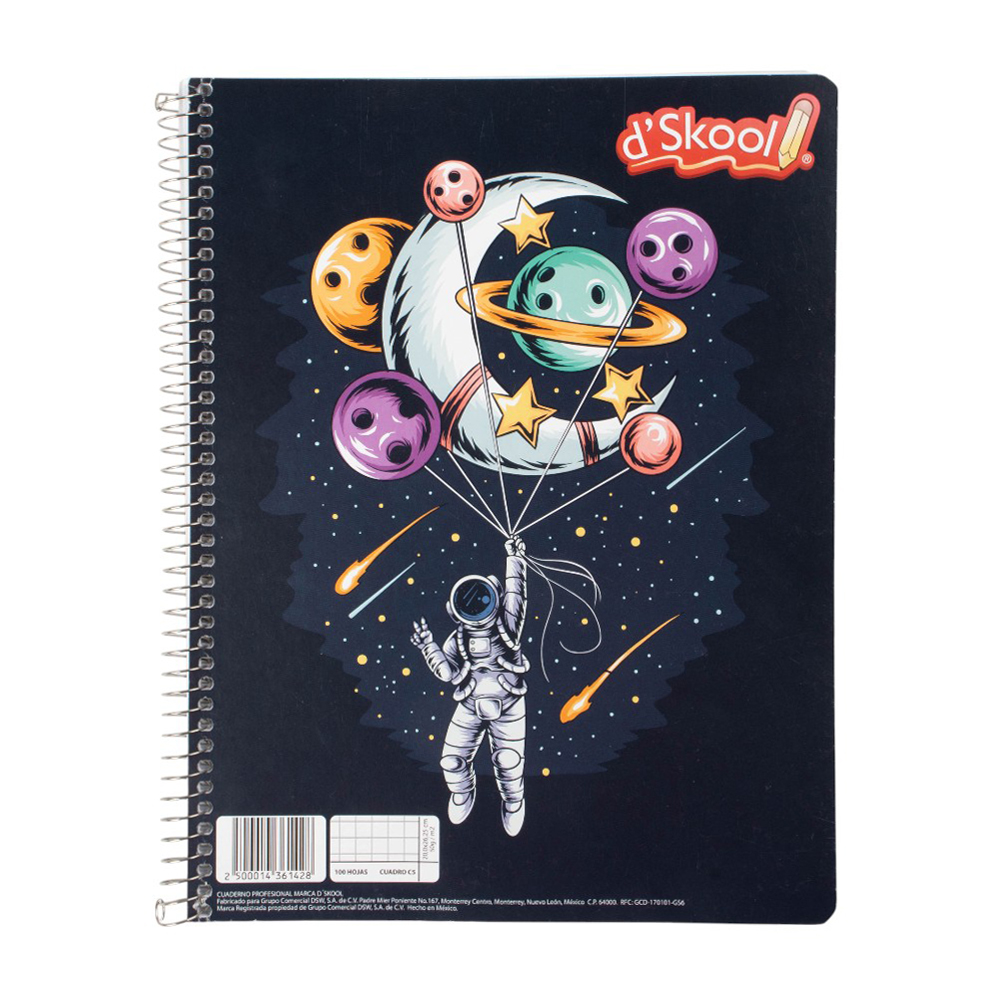 Cuaderno Profesional d'Skool Style Raya 100 Hojas | DelSol