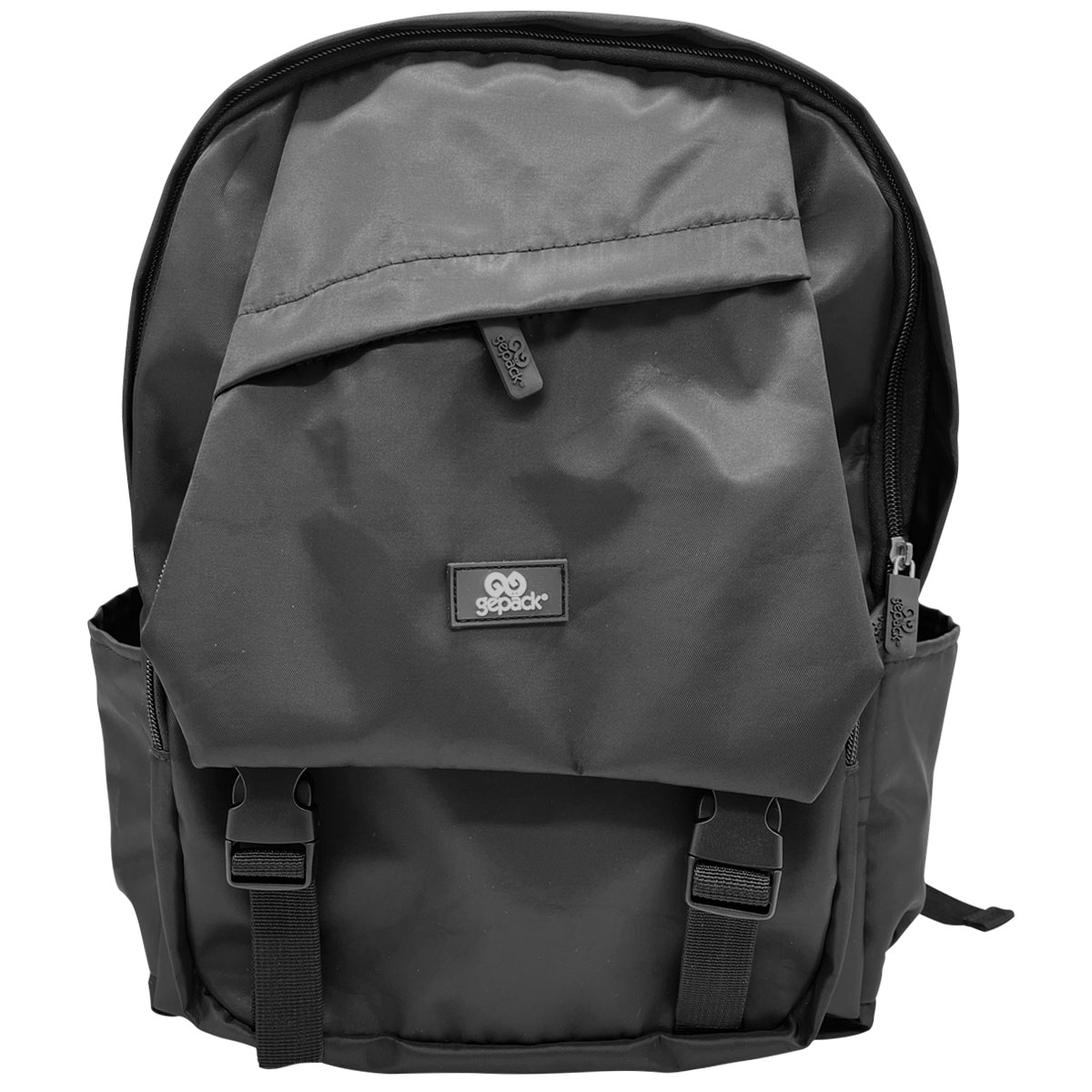 Mochila Gepack Varios Compartimientos Negro | DelSol