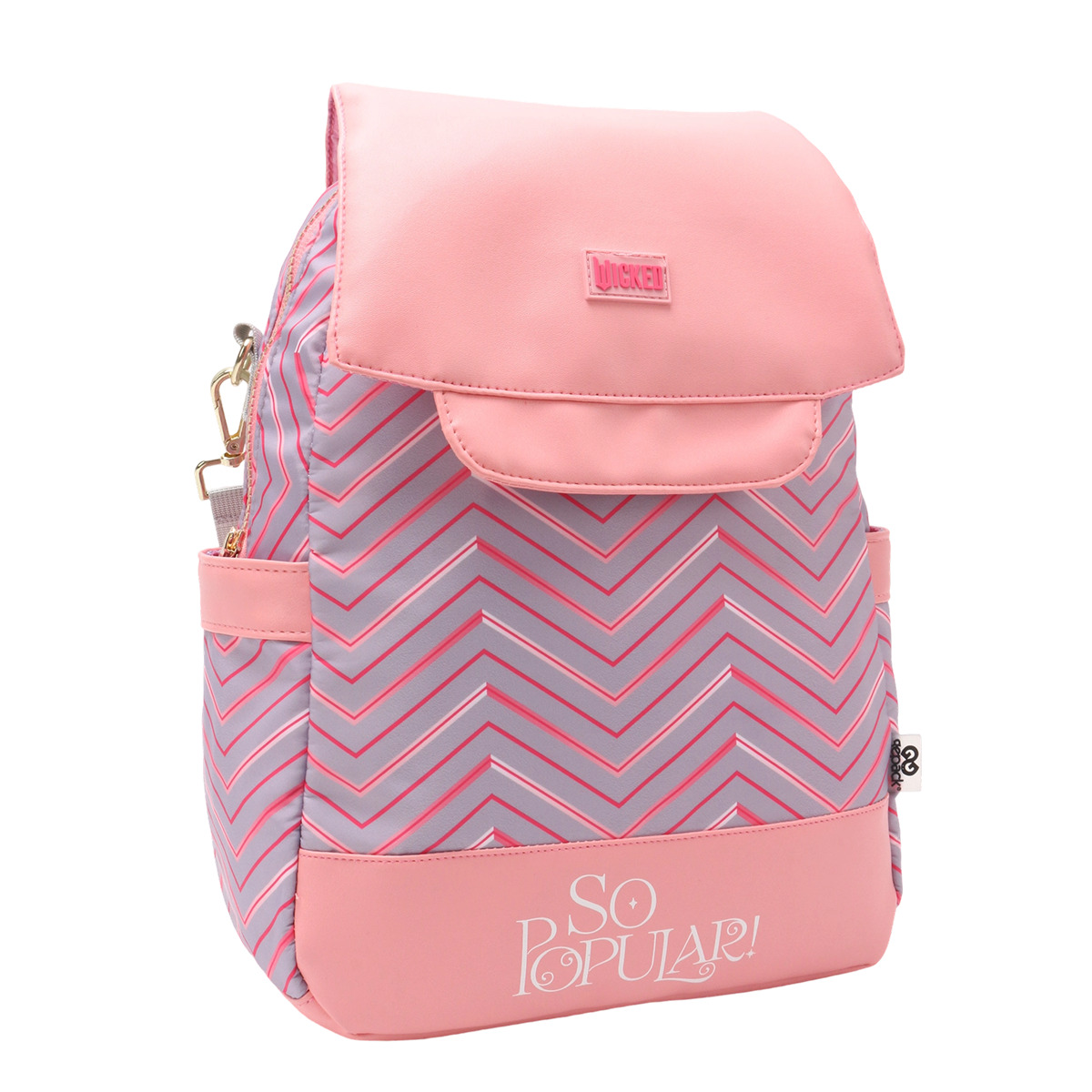 Mochila Universal Wicked So Popular Rosa Claro | DelSol