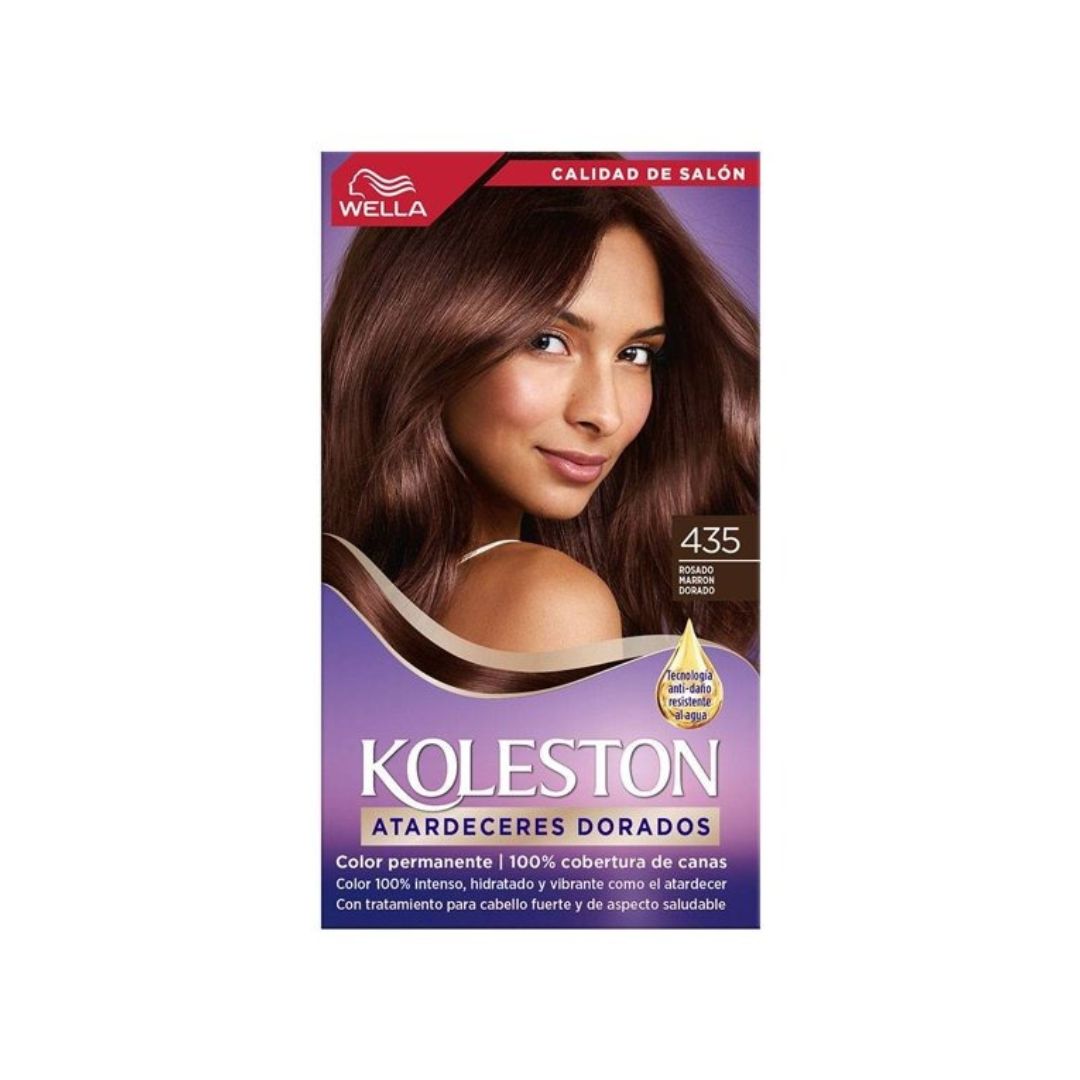 Tinte Cabello Koleston 435 Rosado Marron Dorado | DelSol