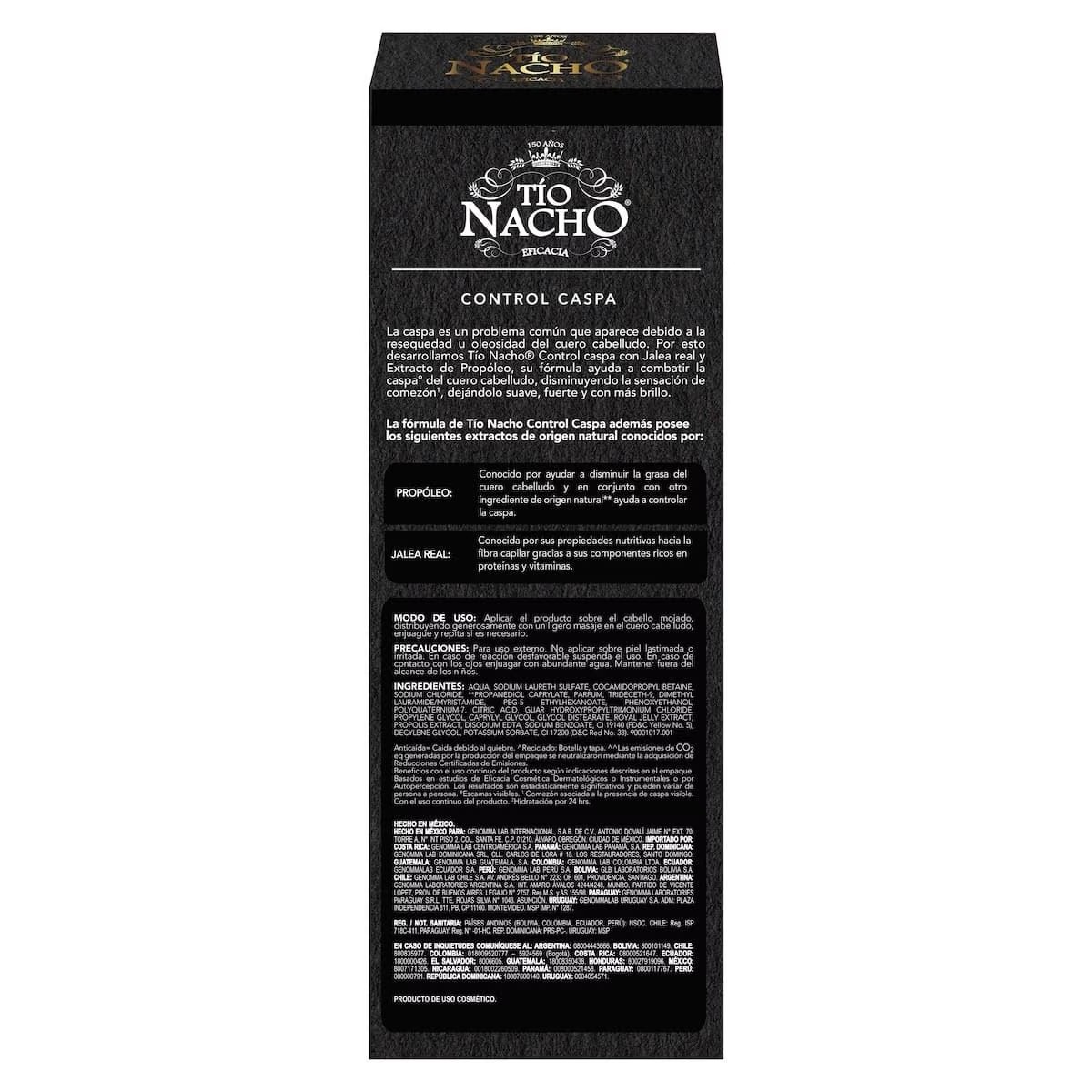 Shampoo Tío Nacho Control Caspa 415 ml | DelSol