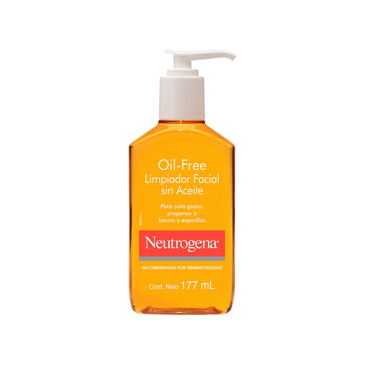Gel Limpiador Facial Neutrogena Oil Free 177 ml | DelSol