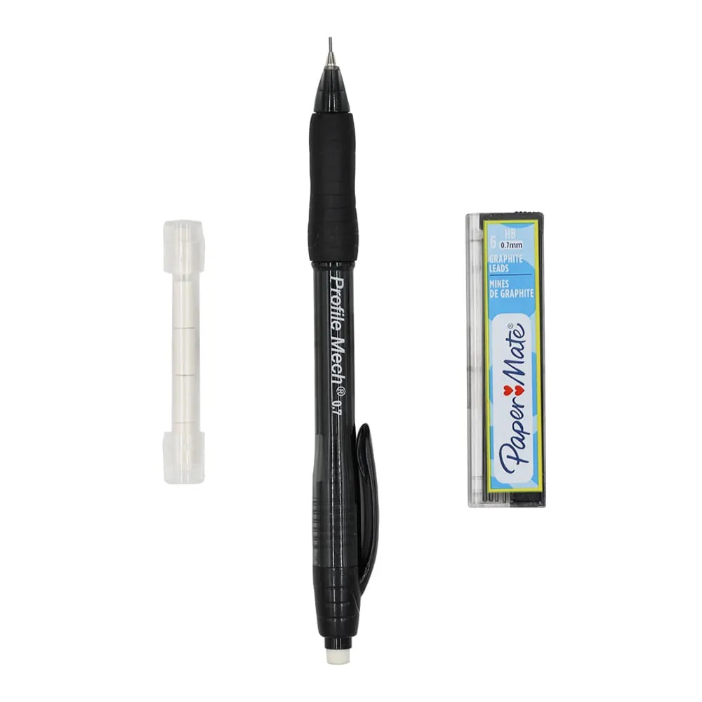 Lapicero Paper Mate Profile con Borradores y Minas 0.7 mm | DelSol
