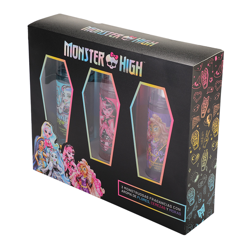 Set de Fragancia Corporal Bioscents Monster High 3 Piezas | DelSol
