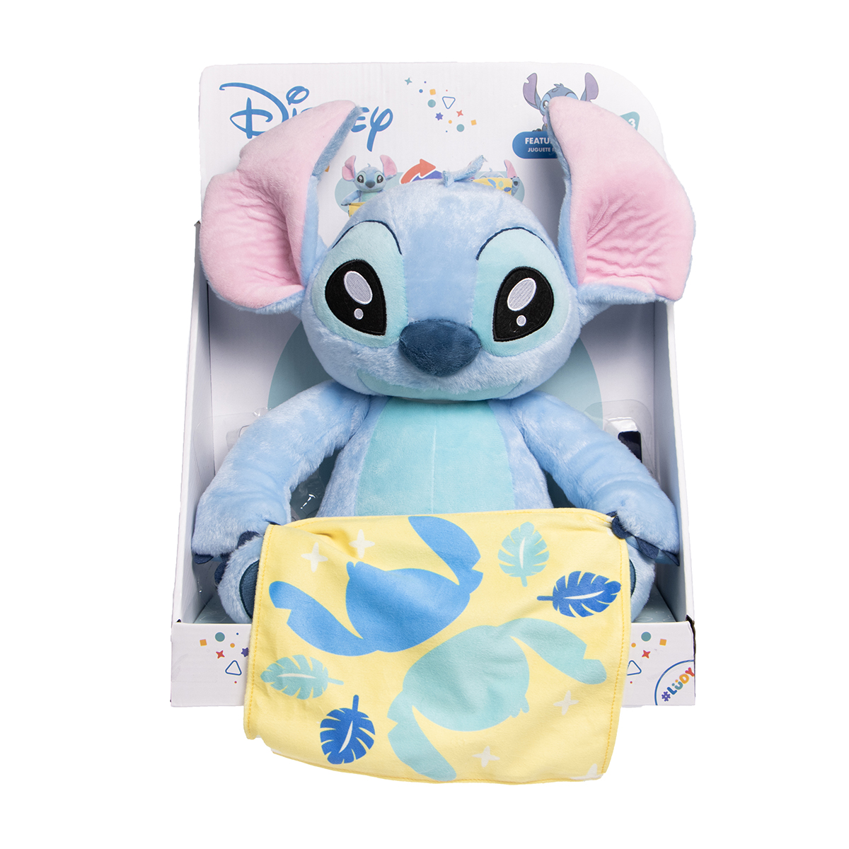 Peluche Interactivo Stitch Peek-A-Boo Ludy Disney 10 Pulgadas | DelSol