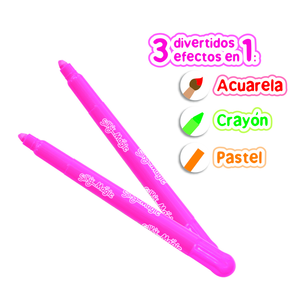 Crayones Vinci Silky Magic Multicolor 12 Piezas | DelSol
