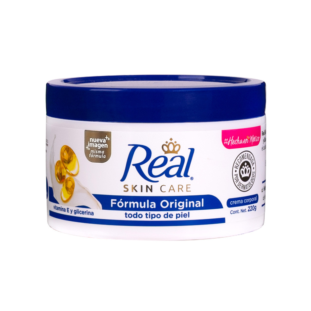 Crema Corporal Real Skin Care Todo Tipo De Piel 220 g | DelSol