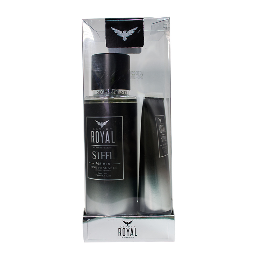 Set London Royal Steel 2 Piezas | DelSol
