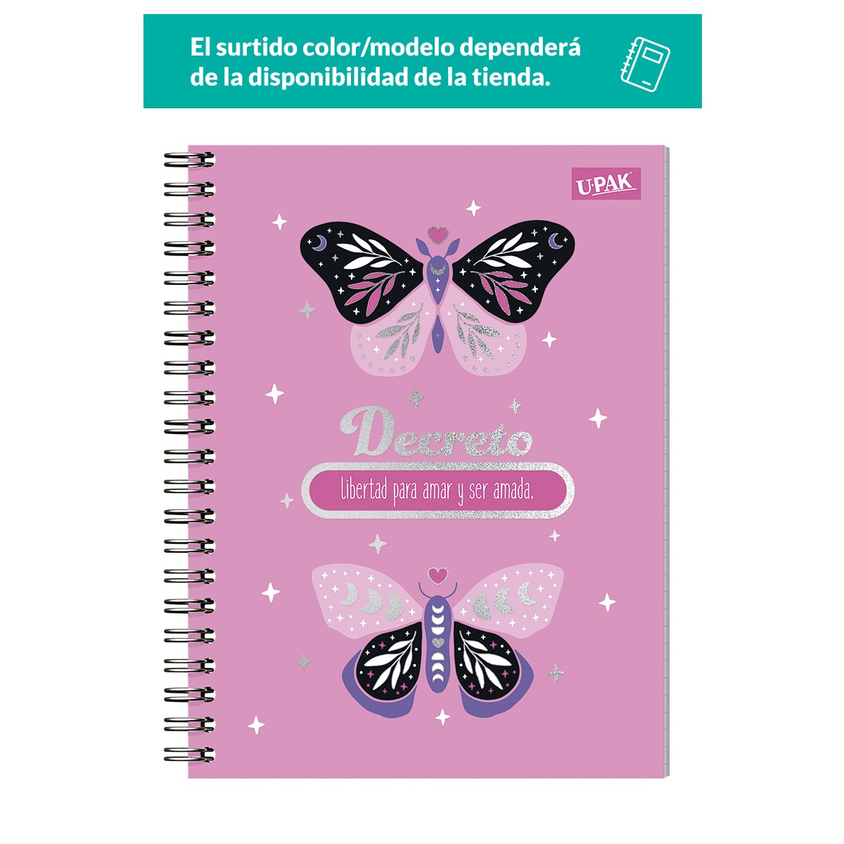 Cuaderno Profesional Upak Decreto Cuadro Grande 100 Hojas | DelSol
