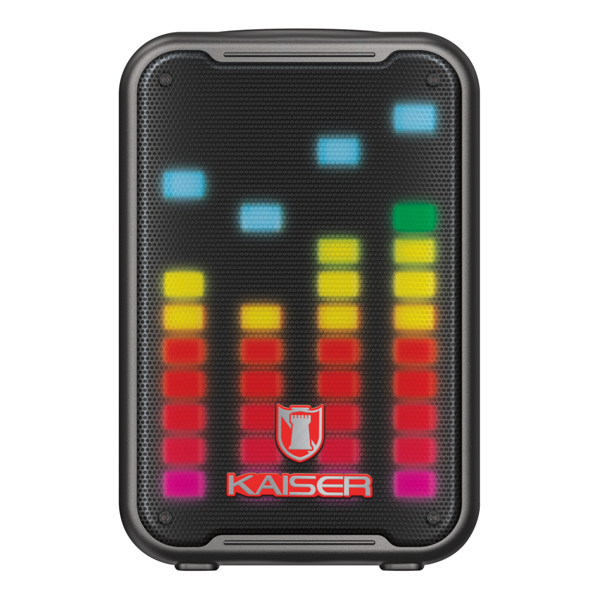 Bafle Recargable Kaiser 8 Pulgadas Luz Audiorrítmica MSA 0108 | DelSol