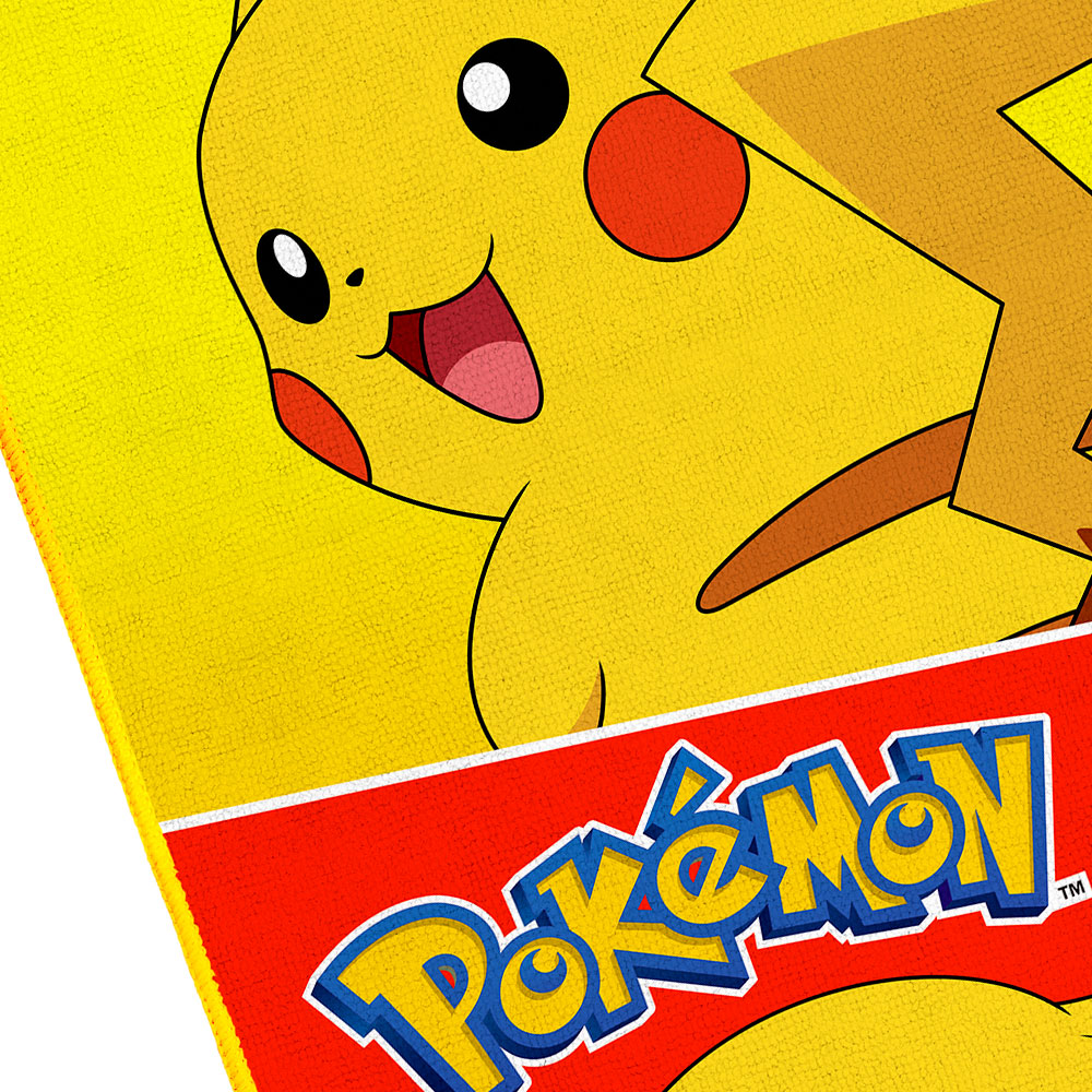 Toalla Premium Providencia Pokémon Pikachu 75 x 147 cm | DelSol