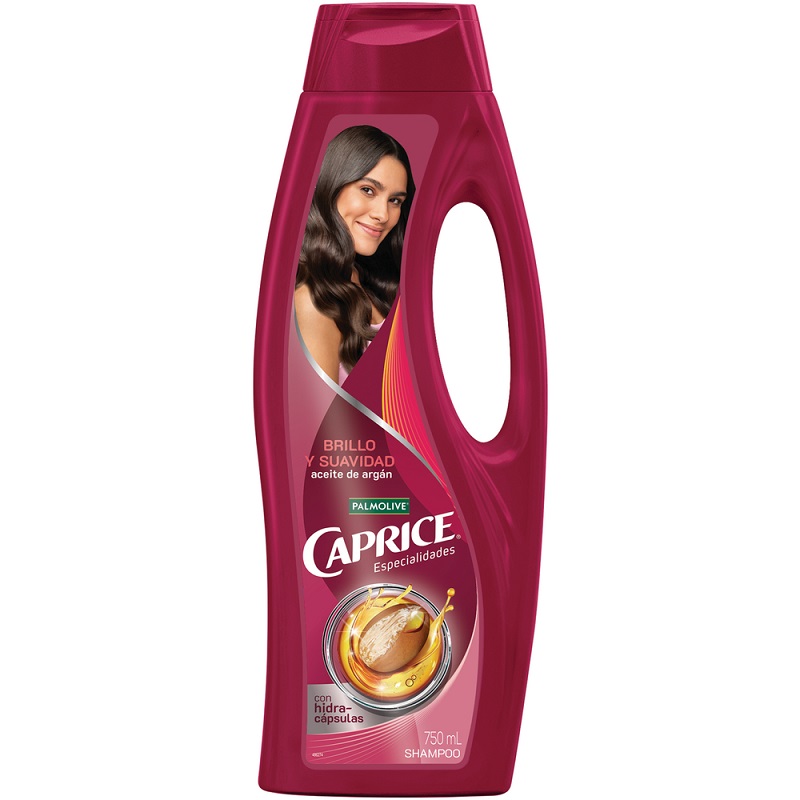 Shampoo Caprice Especialidades Brillo y Suavidad 750 ml | DelSol
