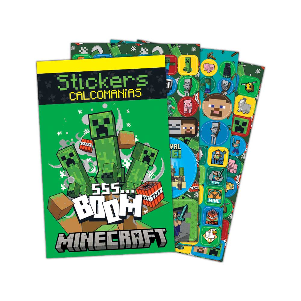 Block de Stickers Granmark Minecraft | DelSol